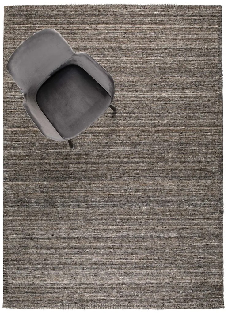 U-style Kávově hnědý koberec SANDRA 170x240 cm