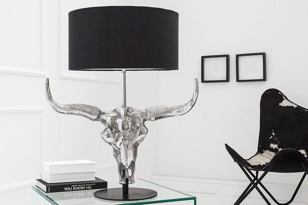 Noble Home Stolní  lampa El Torus, 68 cm, černá
