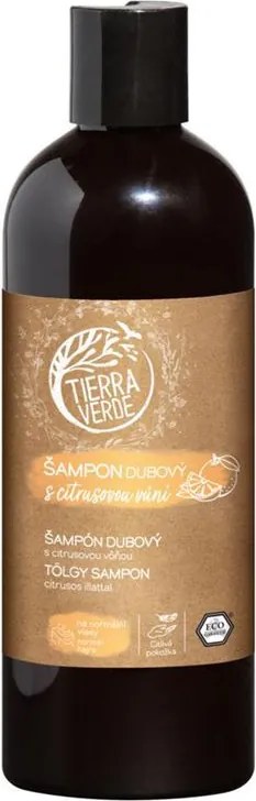 Tierra Verde dubový šampon na normální vlasy s citrusovou vůní 500 ml