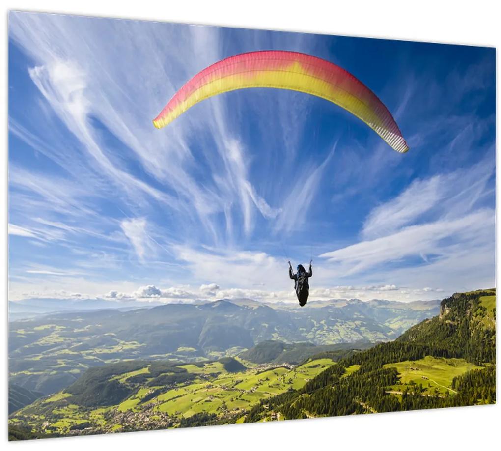 Obraz - Paragliding (70x50 cm)
