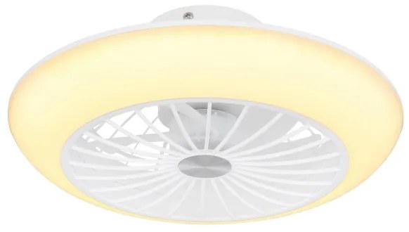 Globo 03632W - LED Stropní svítidlo s ventilátorem LAFEE LED/18W/230V