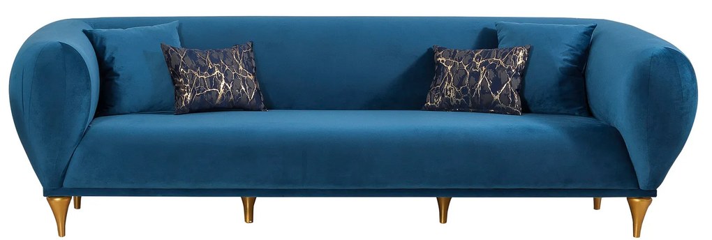 Hanah Home Třímístná pohovka MEBLON modrá 867UNQ1552