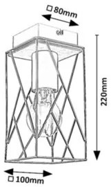 Rabalux BOIRE stropní svítidlo 71021