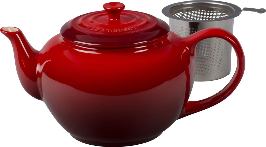 Džbán na čaj Le Creuset s infuzérem 1,3 l višňový