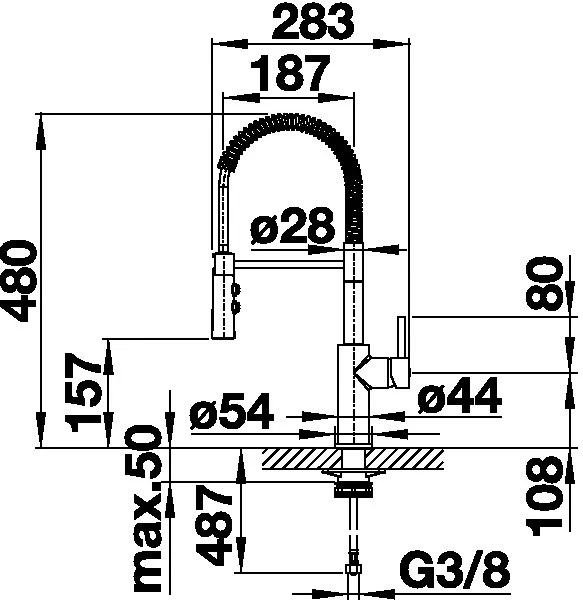 Blanco CATRIS-S chrom 521476