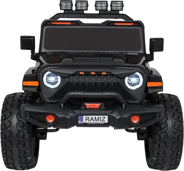 Elektrické autíčko Extreme Sport 4x4 černé