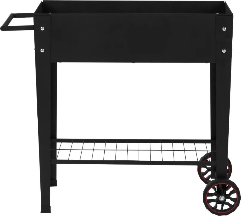 Parkside Vyvýšený záhon na kolečkách 93 x 41 x 81 cm 528624 antracit