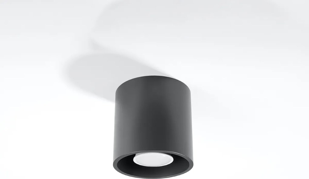 Sollux Lighting Stropní lampa ORBIS 1 antracitová