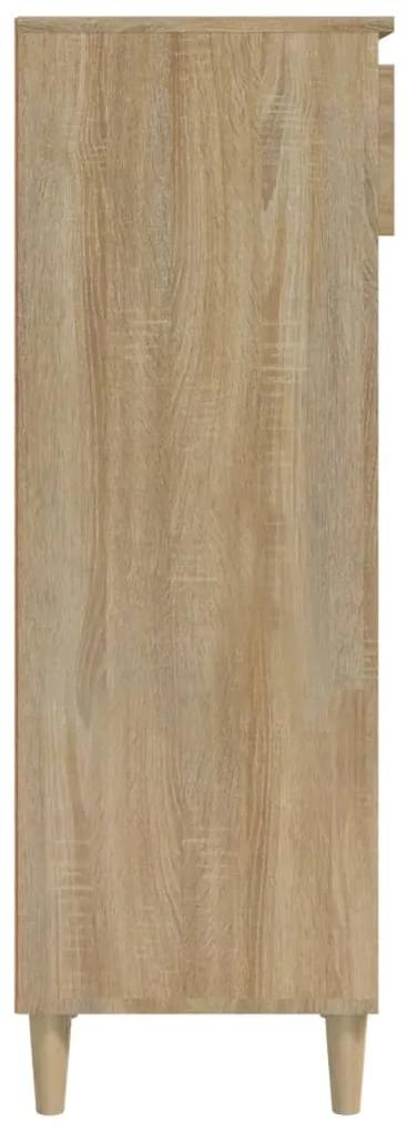 Botník dub sonoma 40x36x105 cm kompozitní dřevo