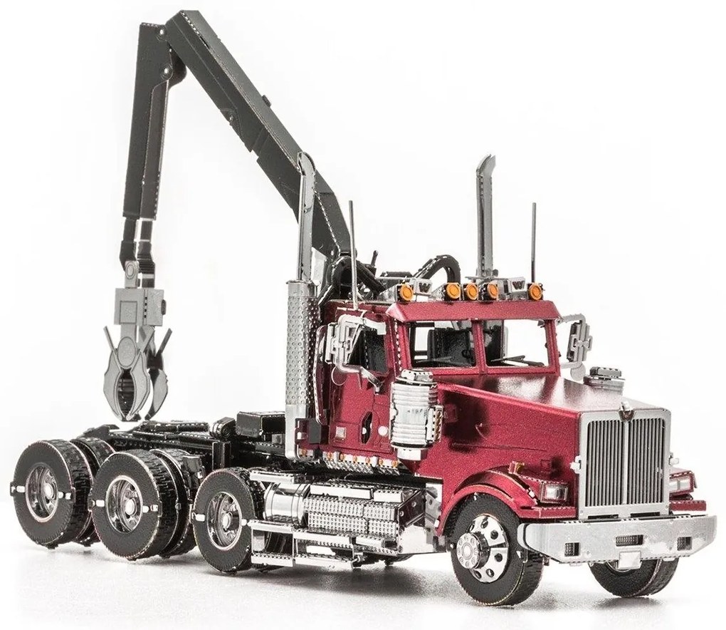 3d puzzle metal earth 3d puzzle western star 4900sf log truck