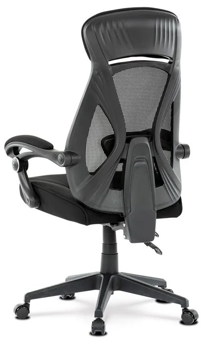 Ergonomická kancelářská židle VIGELTI - černá síťovina Barva: černá