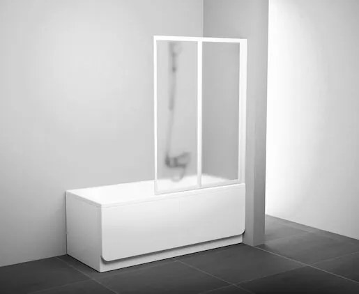 Ravak Supernova vanová zástěna 140x105 cm bílá 796m010041 VS2105R0