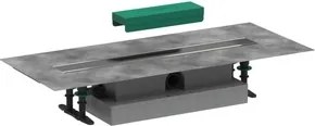 Hansgrohe uBox Universal úplná sada pro plochou instalaci 60 cm nerez 56016180