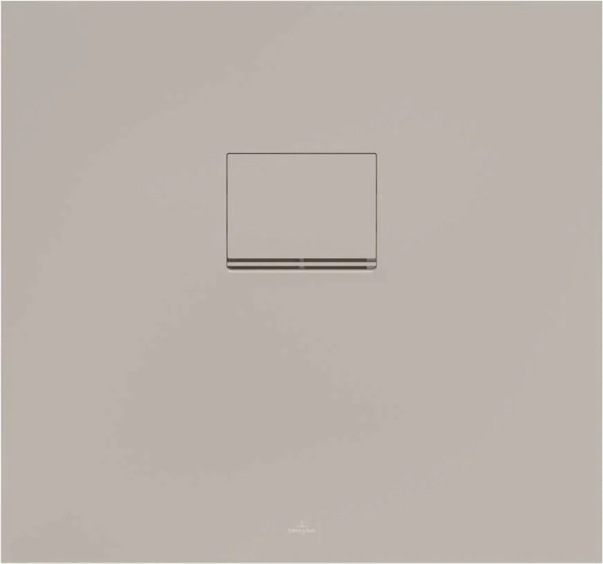 Villeroy & Boch Squaro Infinity - Sprchová vanička, 75x80 cm, Almond UDQ8075SQI2IV-AL
