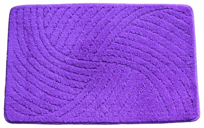Ervi koupelnová předložka fialová Comfort, 50×80 cm