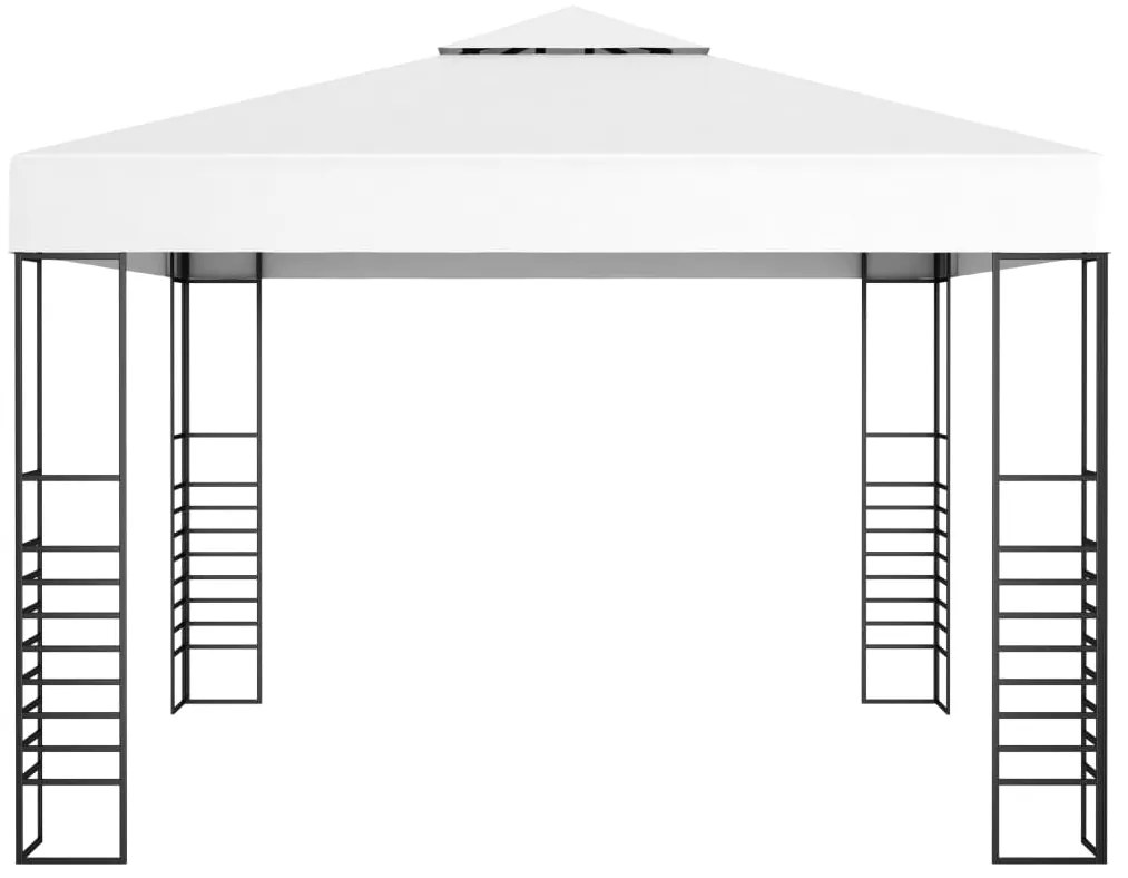 vidaXL Marketos Zahradní altán 3 x 3 m bílý