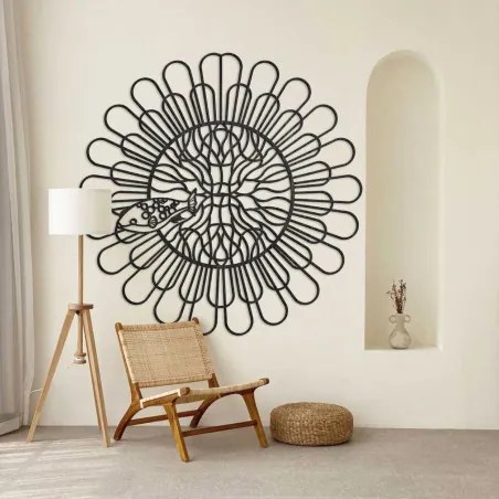 Květinový obraz s rybkou, moderní mandala I SENTOP PR0348
