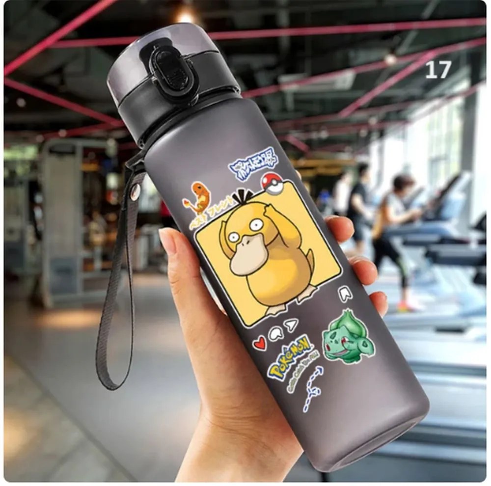 Plastová láhev s motivem Pokémonů (560 ml) Barva: 17