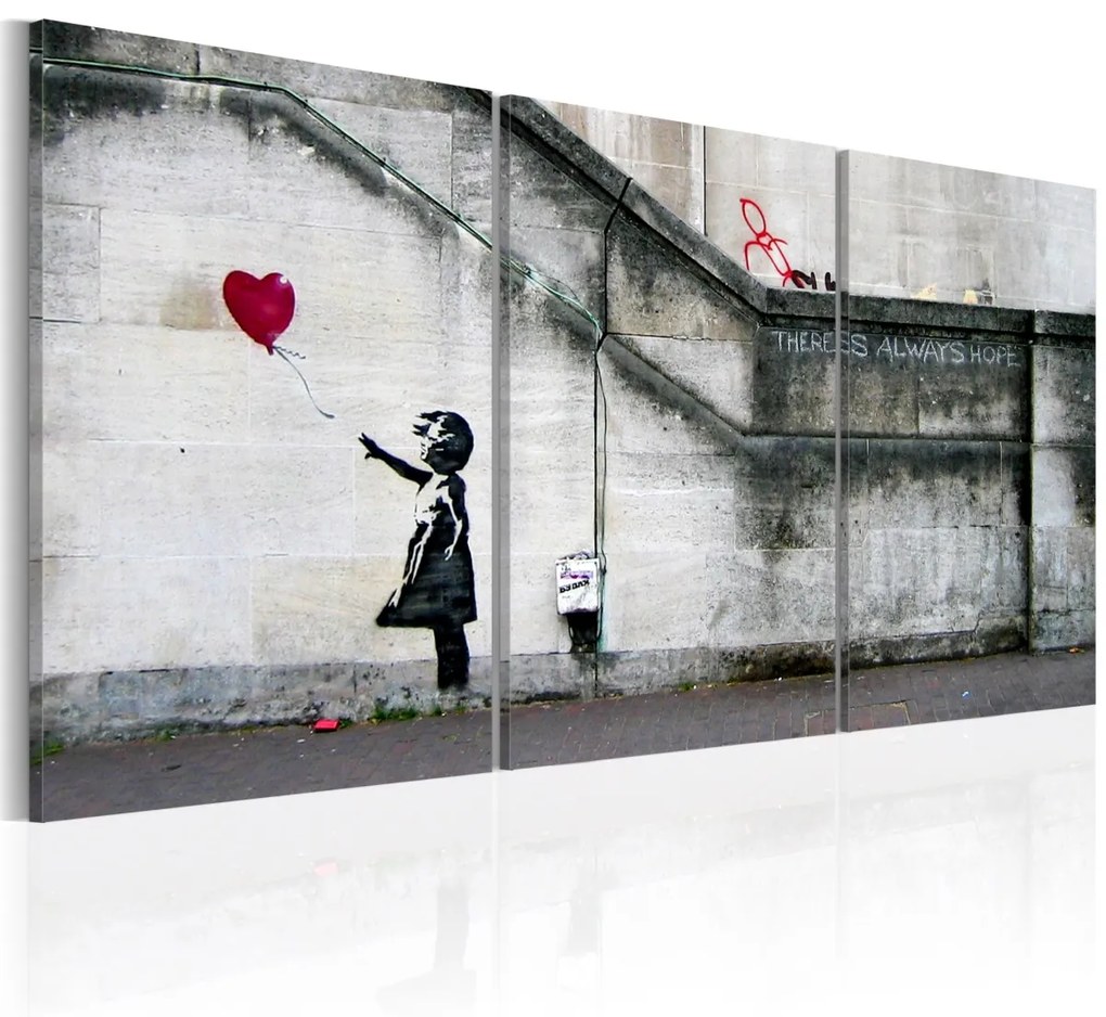 Obraz - There is always hope (Banksy) - triptych