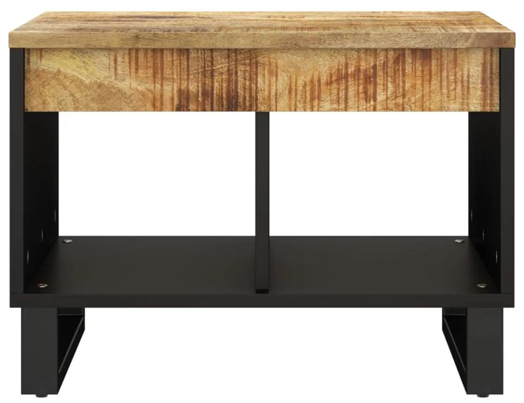 Konferenční stolek 55 x 50 x 40 cm masivní mangovníkové dřevo - Default Title