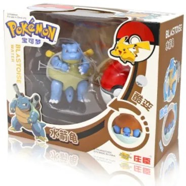 Skládací pokémoni v Pokeballu Varianta: Blastoise skládací, s krabicí