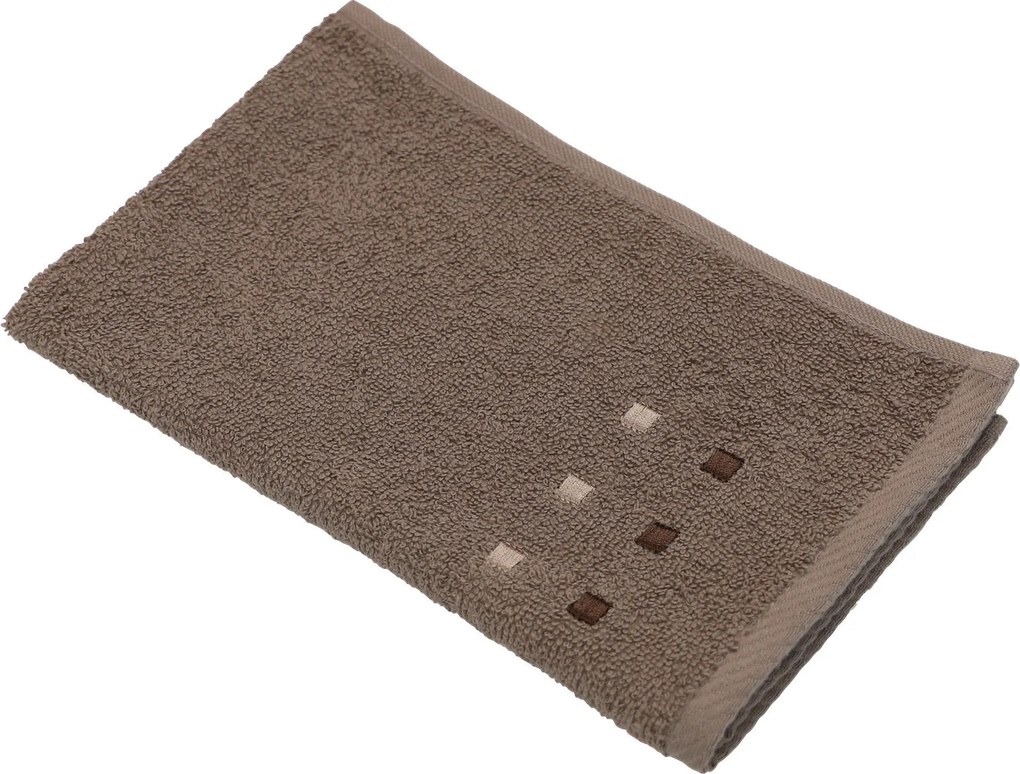 XXXLutz RUČNÍK PRO HOSTY, 30/50 cm, šedohnědá Esposa - Ručníky na ruce - 004893002818