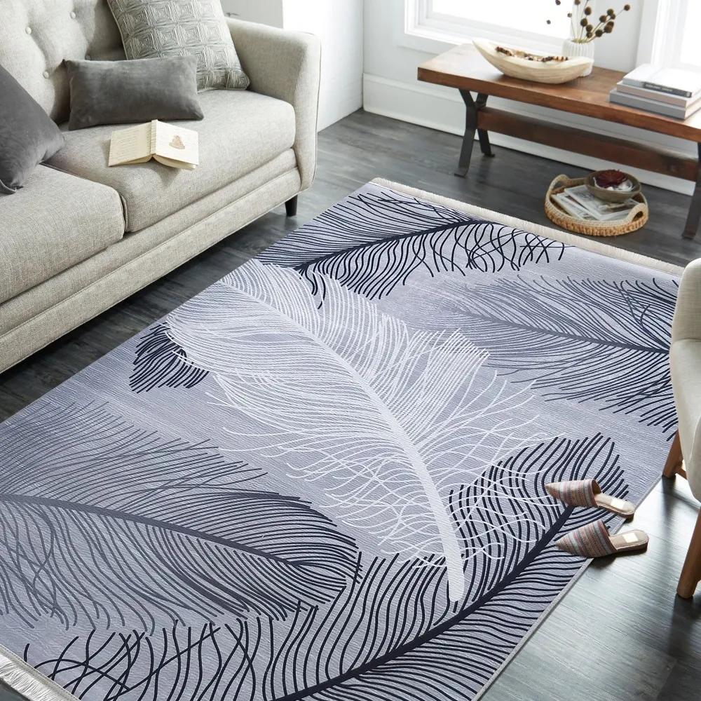 Protiskluzový koberec se stylovým vzorem Šířka: 120 cm | Délka: 180 cm