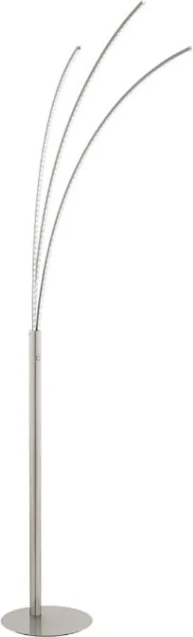 Eglo 54973 - LED Stmívatelná stojací lampa 3xLED/6,3W/230V matný chrom