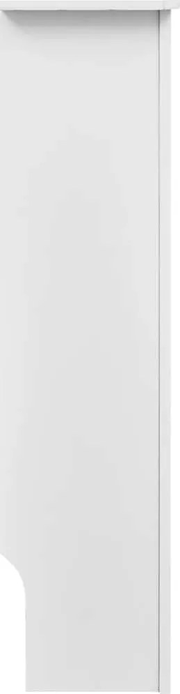 vidaXL Kryt radiátoru 112 x 19 x 81,5 cm Kompozitní dřevo [288175] Barva: Betonově šedá