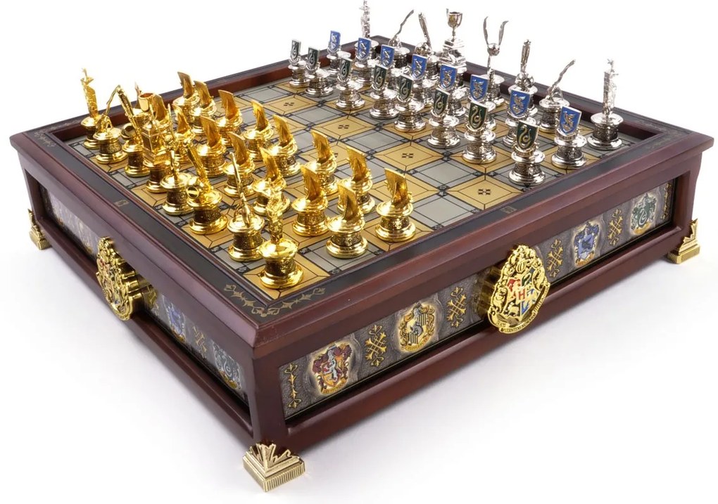 Společenská hra harry potter - hogwarts houses quidditch chess set - šachy