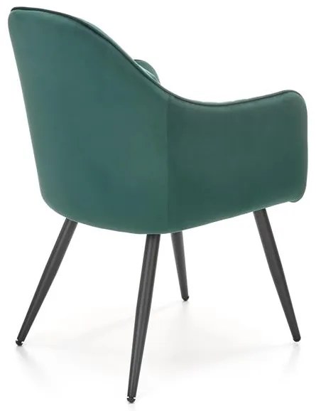 HALMAR K464 židle tmavě zelená