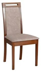 Jídelní židle ROMA 6 Bílá Tkanina 17B