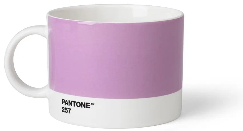 Světle růžový porcelánový hrnek 475 ml Light Purple 257 – Pantone