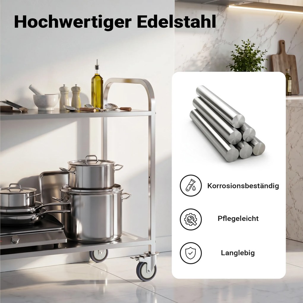 Servírovací vozík XPOtool – 150 kg (61905)