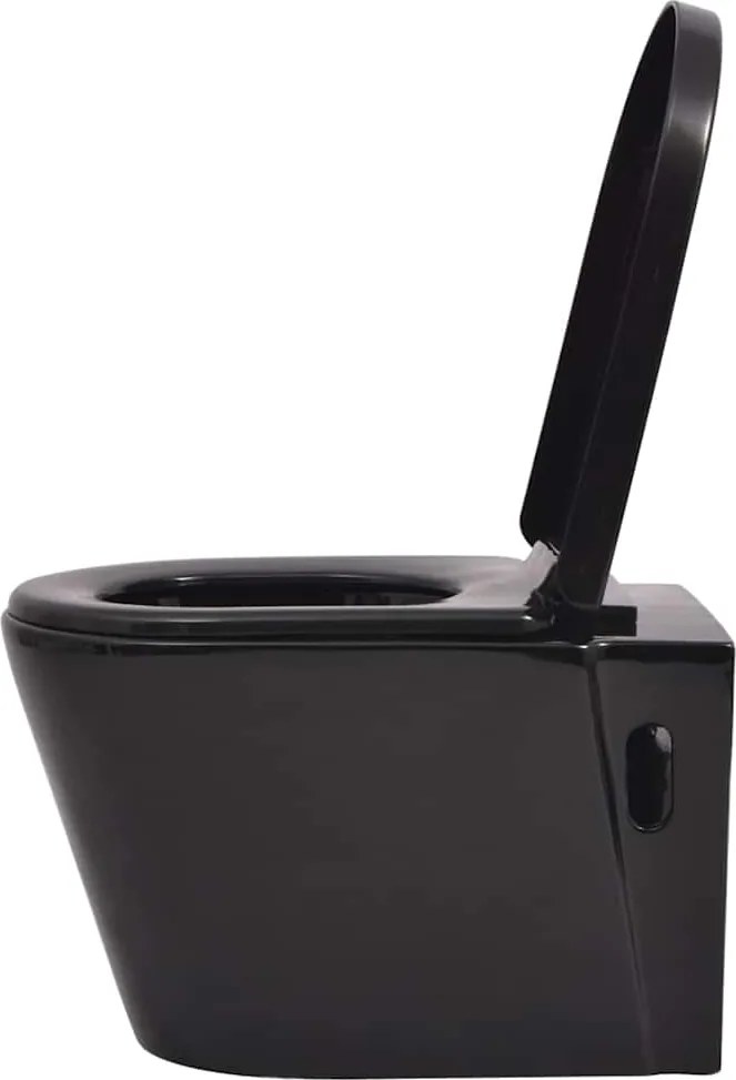 Závěsné WC keramické černé 244271