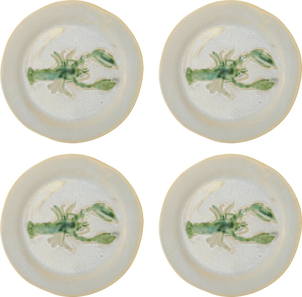 BLOOMINGVILLE Set 4 salátových talířů HADDEN 21 cm 82072544