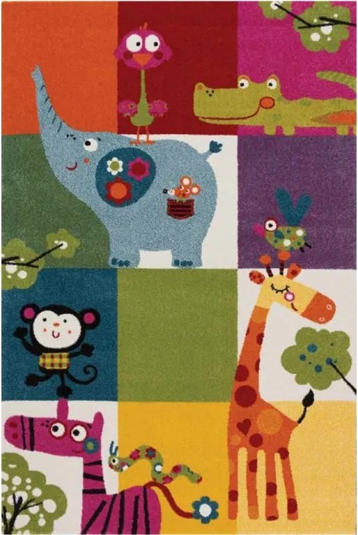 Dětský kusový koberec Jasper Kids 21903-110 | vícebarevný Typ: 80x150 cm