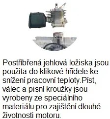 ACTIVE Benzinový hřídelový profi křovinořez 4,0BT
