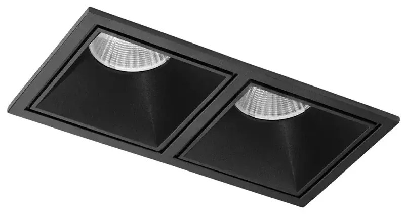 Moderní podhledové svítidlo Okos 2 20W CCT černá