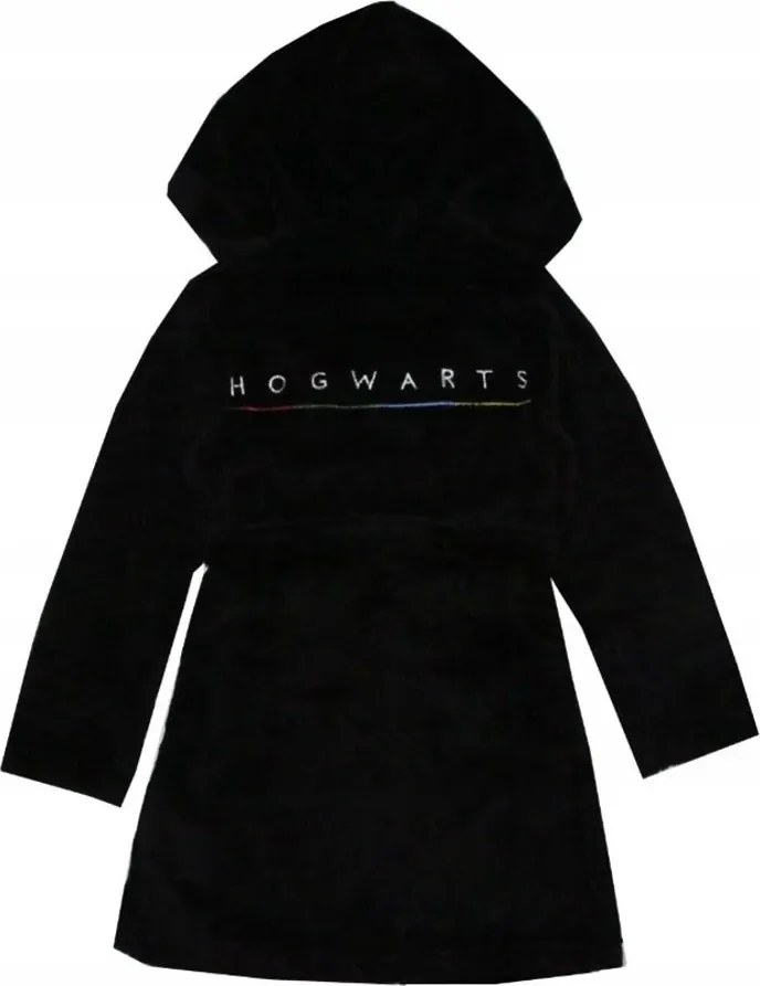 Dětský / chlapecký župan s kapucí Harry Potter - Hogwarts, 116 / 122