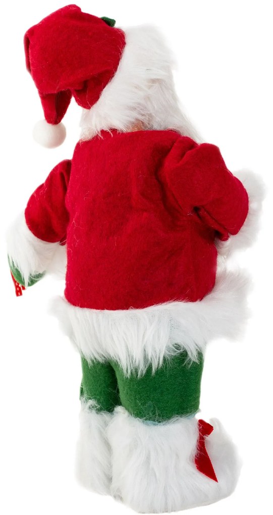 Tutumi, vánoční figurka Santa Clause 30cm 301251, bílá-červená-zelená, CHR-08900