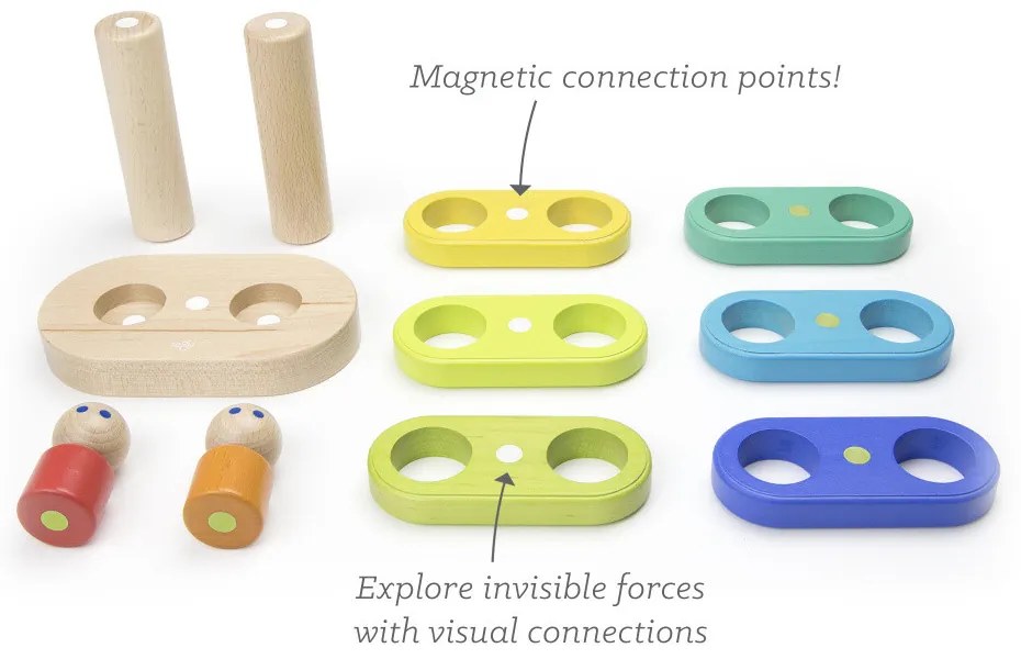 Magnetická stohovací hračka TEGU