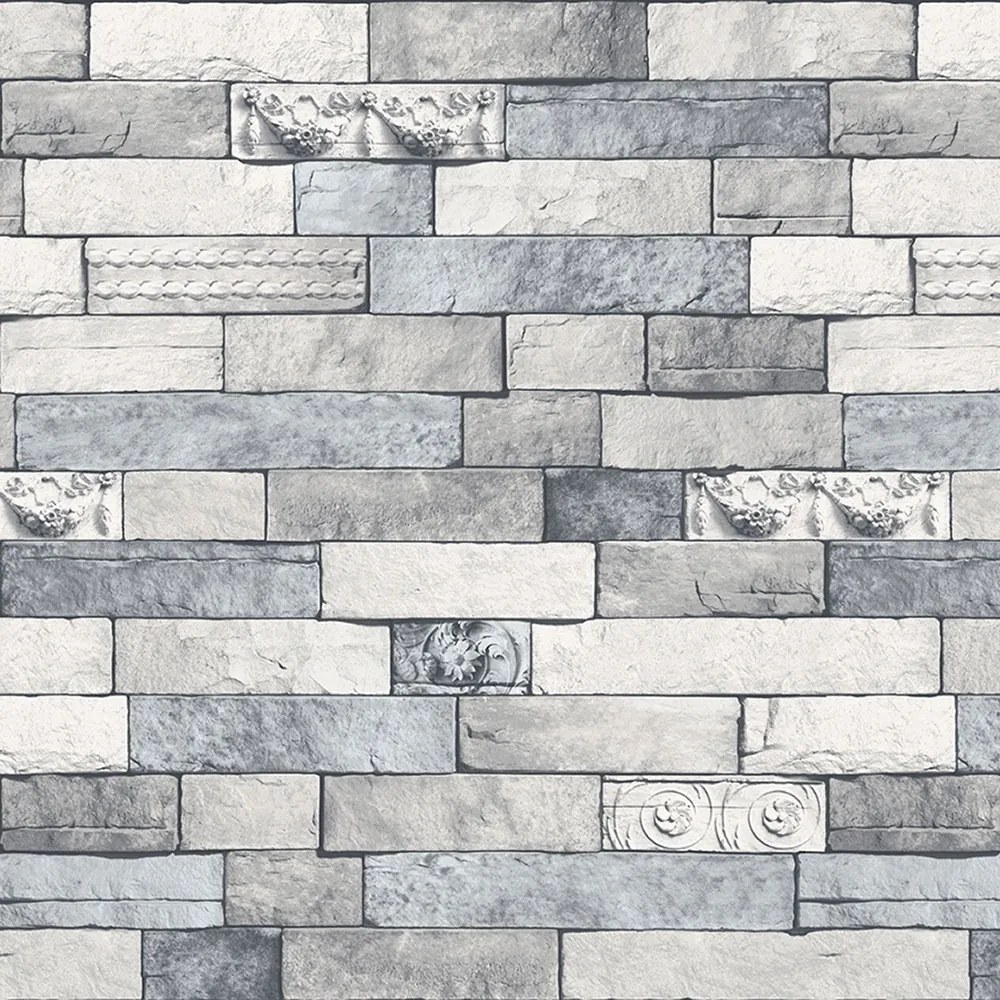 Vavex Vliesová tapeta na zeď 8501-2, Kamenná stěna, Vavex 2021 rozměry 0,53 x 10,05 m