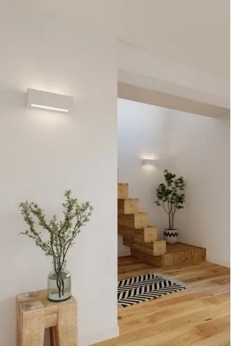 Nástěnné keramické svítidlo SOLLUX Vega E27 1x60W bez zdroje SL.0006 bílá