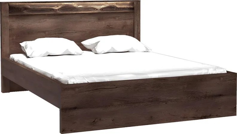 Postel 160x200, jasan tmavý, INFINITY I-19 Kondela 0000149935