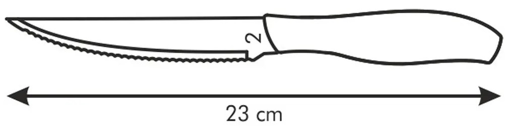 Nůž steakový SONIC 12 cm, 6 ks