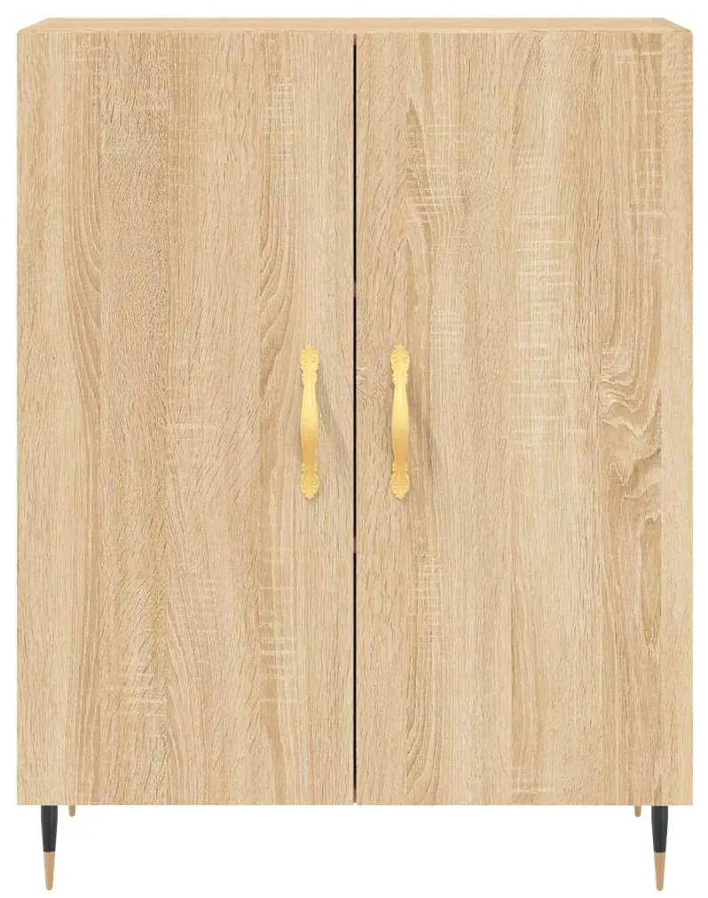 Skříň highboard dub sonoma 69,5 x 34 x 180 cm kompozitní dřevo,  3189232
