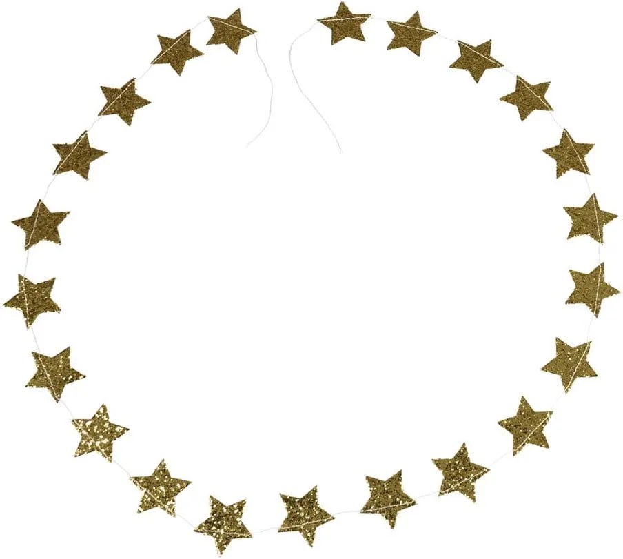 Vánoční girlanda Rex London Gold Stars