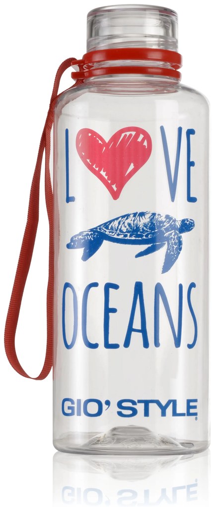 GIOSTYLE Láhev na pití Love Oceans 0,5 l