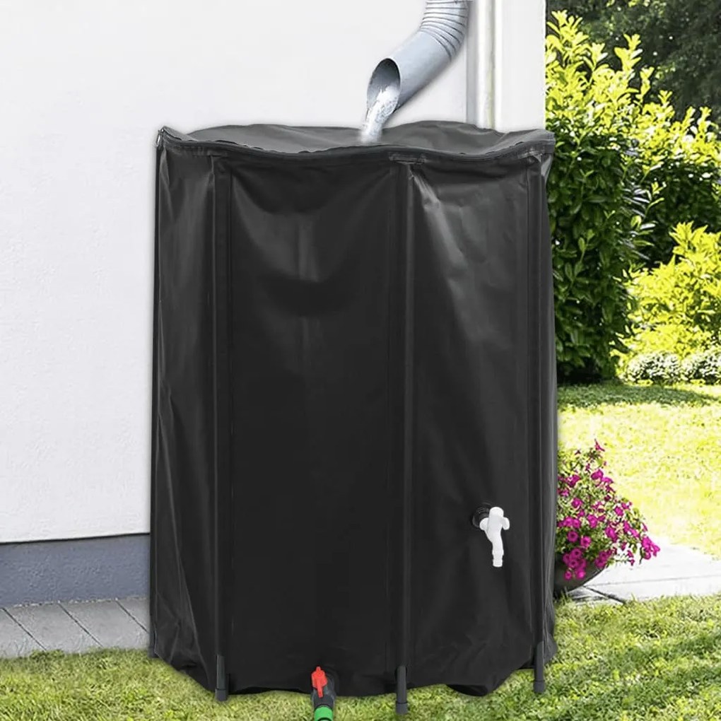 Nádrž na vodu s kohoutkem skládací 1 350 l PVC 156007